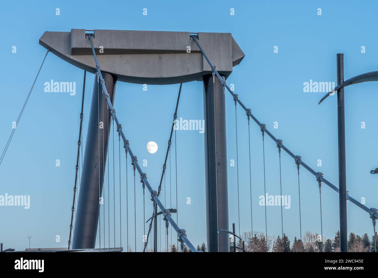 Fort edmonton footbridge hi-res stock photography and images - Alamy