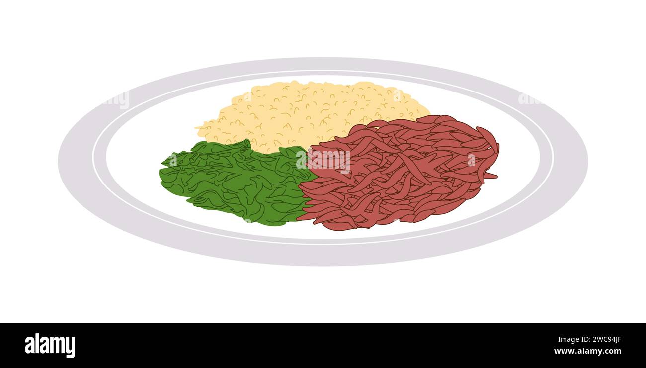 African corn meal pap Cut Out Stock Images & Pictures - Alamy