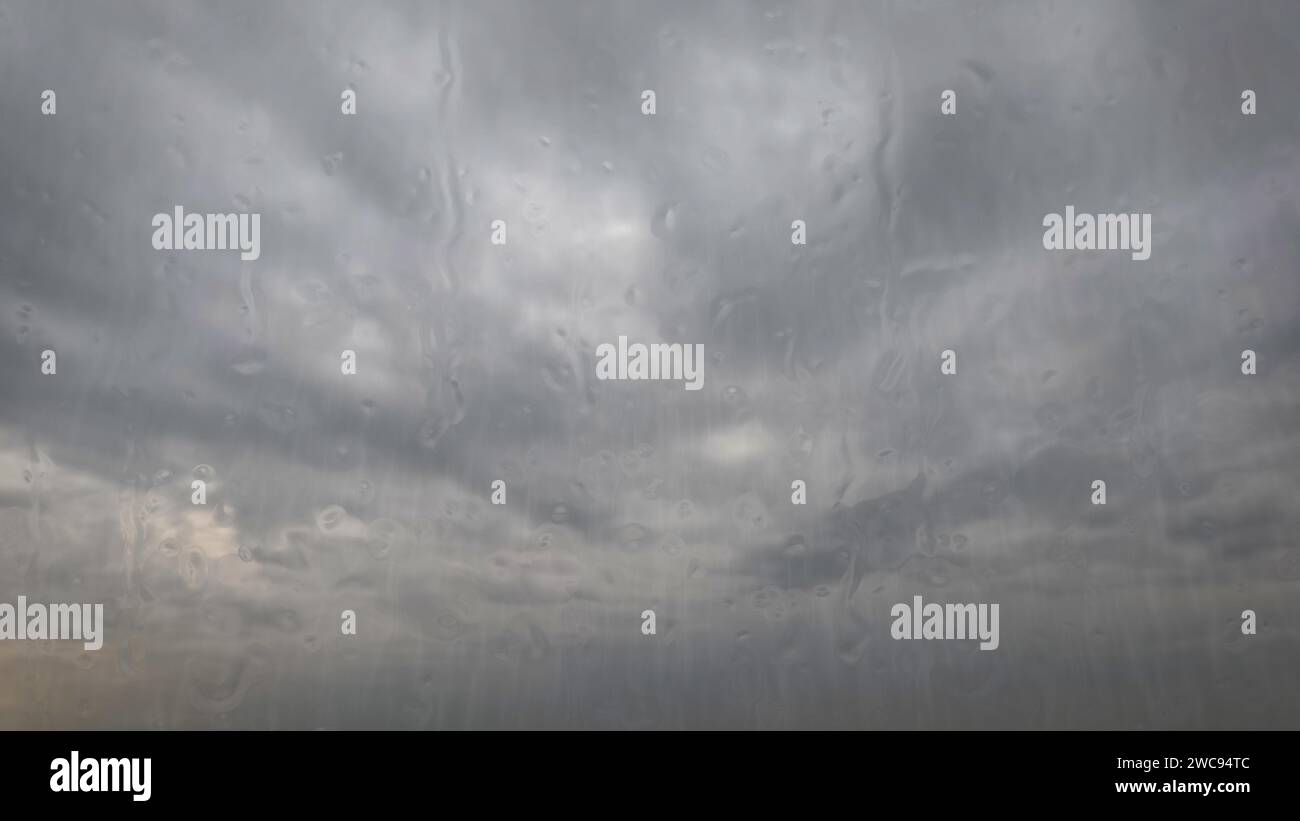 shower rain on sky with clouds - nice weather bg - photo of nature ...