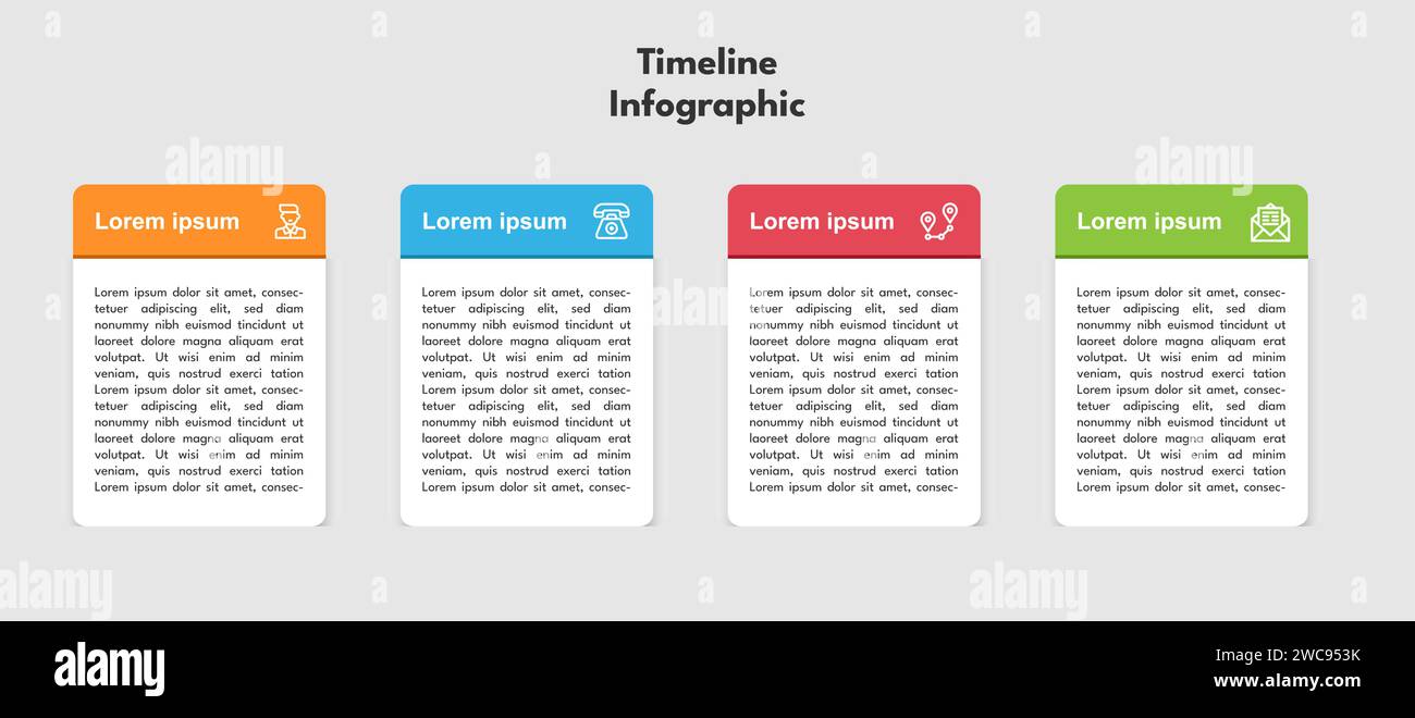 Modern infographics design template vector Stock Vector Image & Art - Alamy