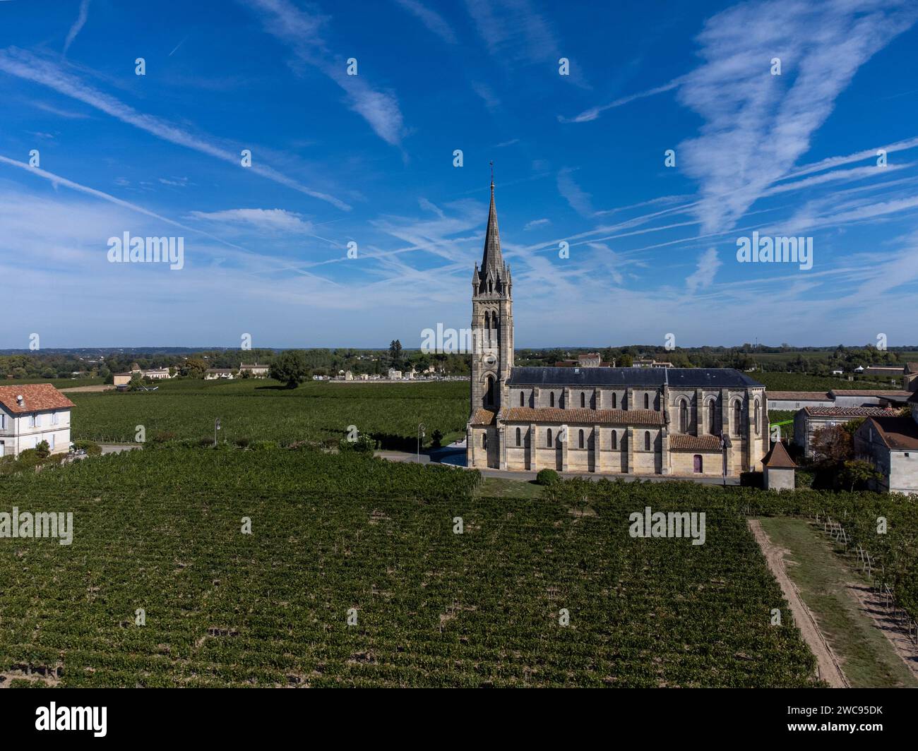 Pomerol view hi-res stock photography and images - Alamy