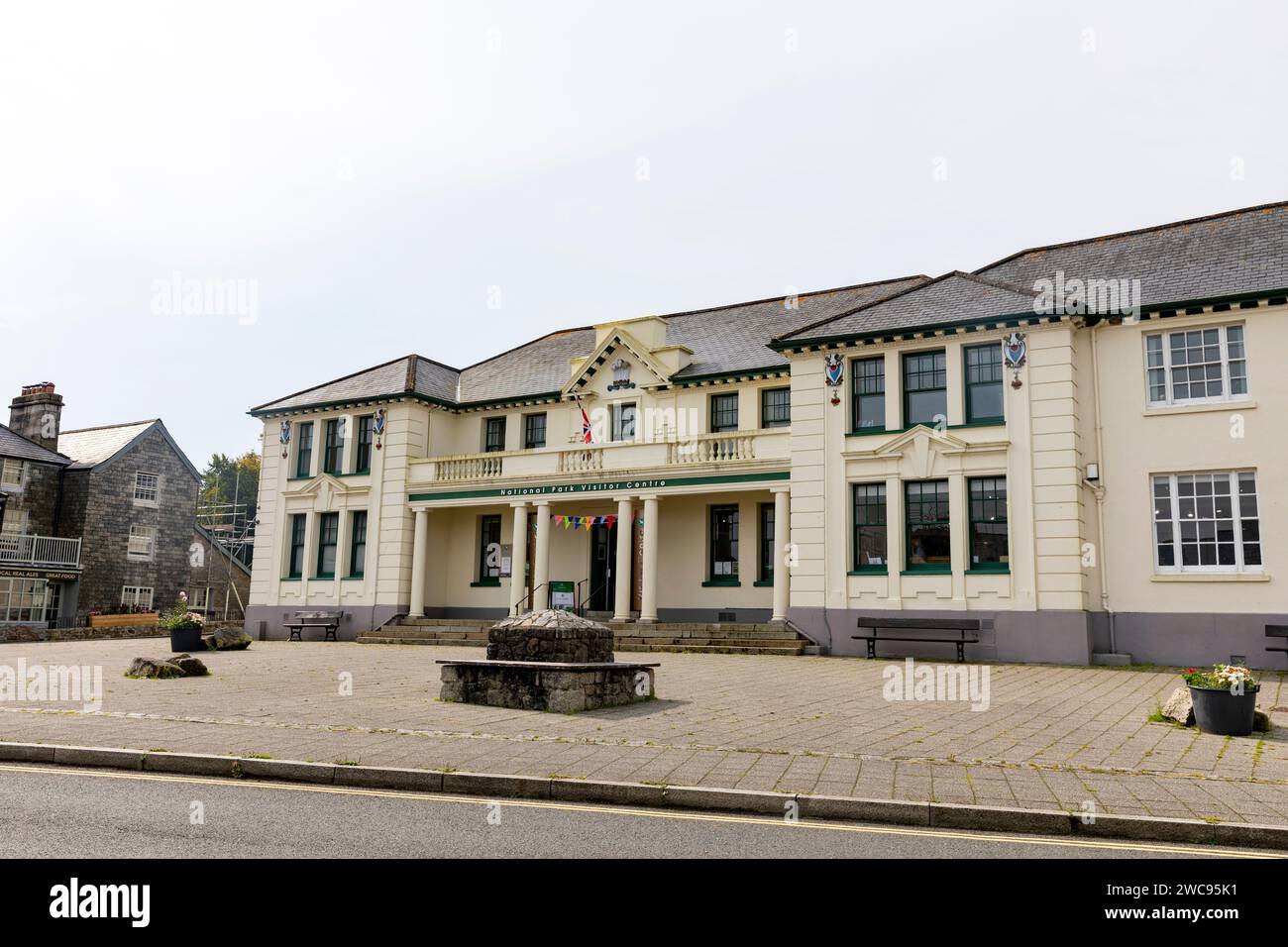 Dartmoor National Park, the National Park visitor centre, a former ...
