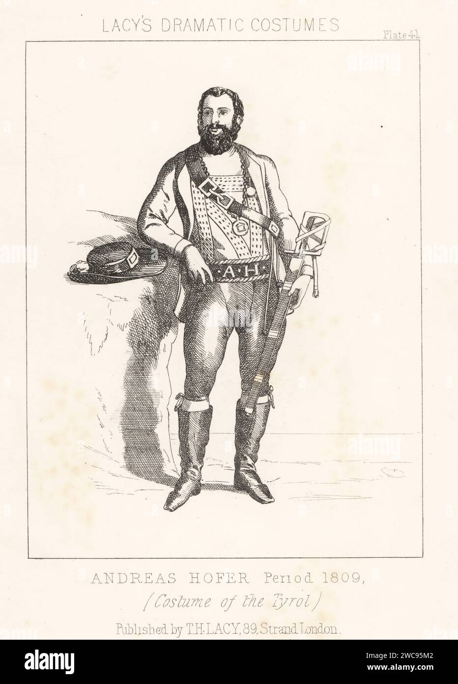 Andreas Hofer, Tyrolean innkeeper, patriot, folk hero, leader of the ...
