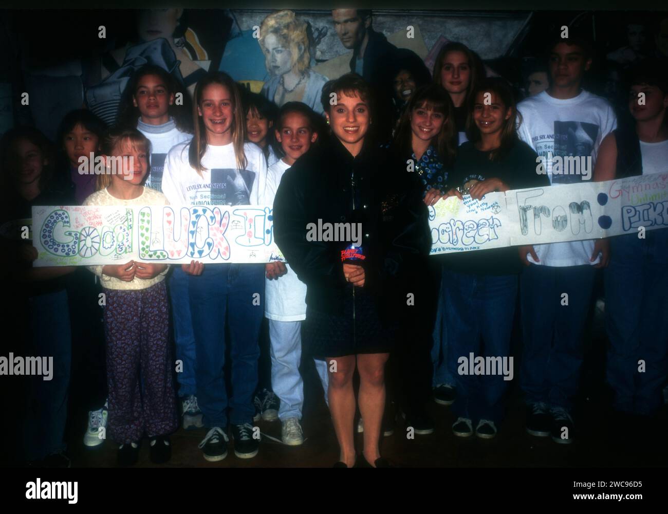 Beverly Hills, California, USA 19th November 1996 Gymnast Kerri Strug ...
