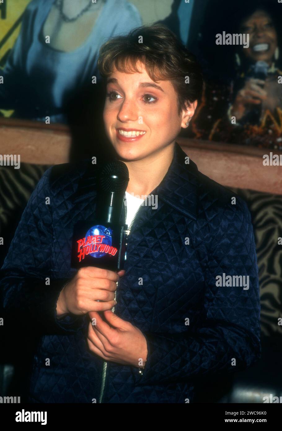Beverly Hills, California, USA 19th November 1996 Gymnast Kerri Strug ...