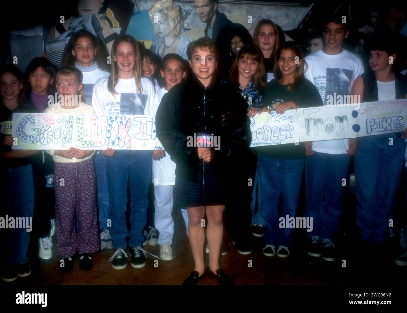 Beverly Hills, California, USA 19th November 1996 Gymnast Kerri Strug ...