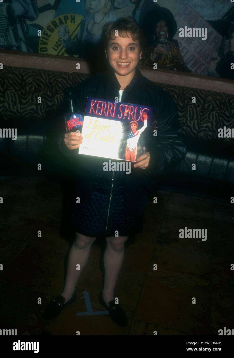 Beverly Hills, California, USA 19th November 1996 Gymnast Kerri Strug ...