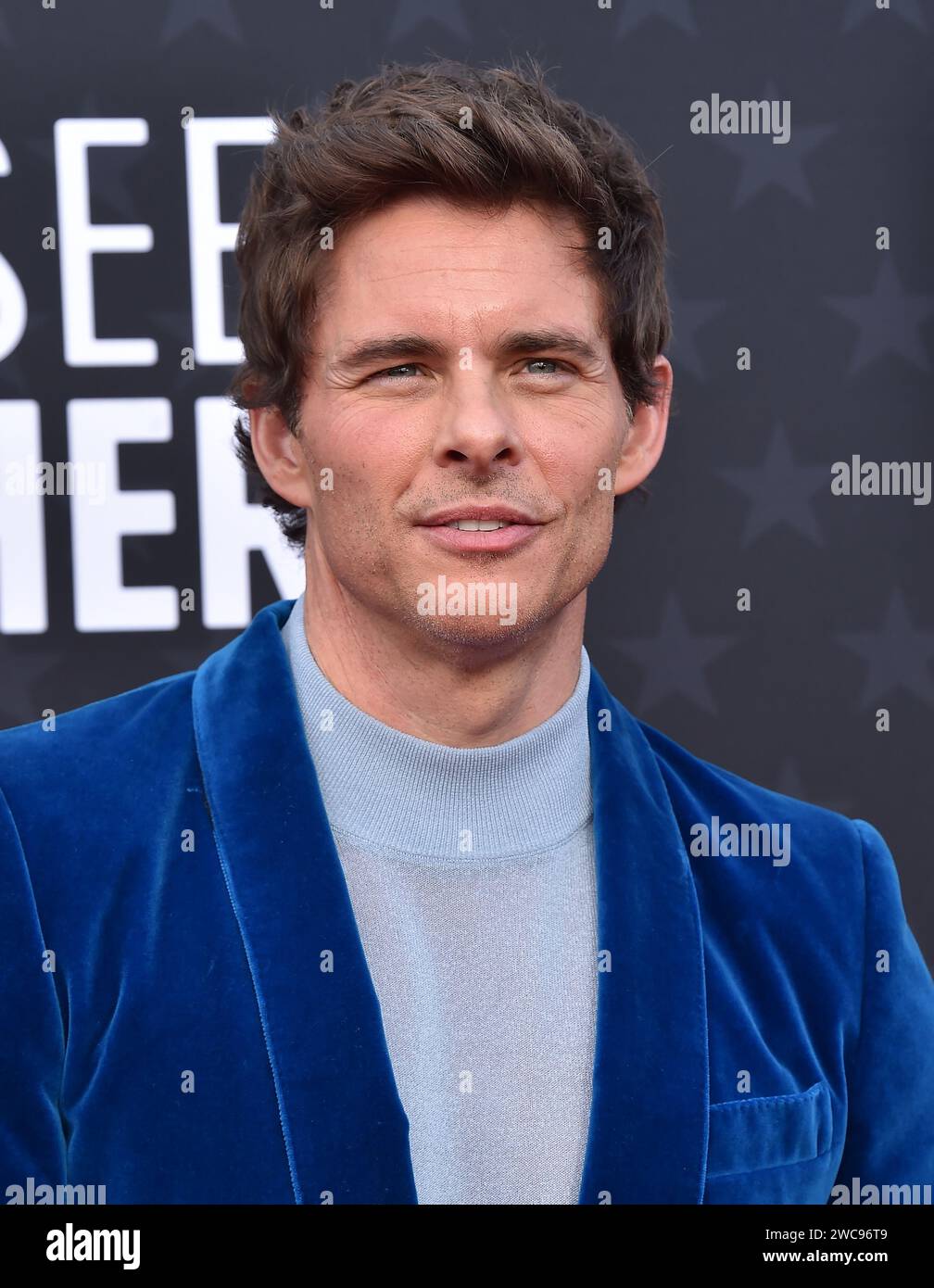 Santa Monica, USA. 14th Jan, 2024. James Marsden arriving at the 29th ...