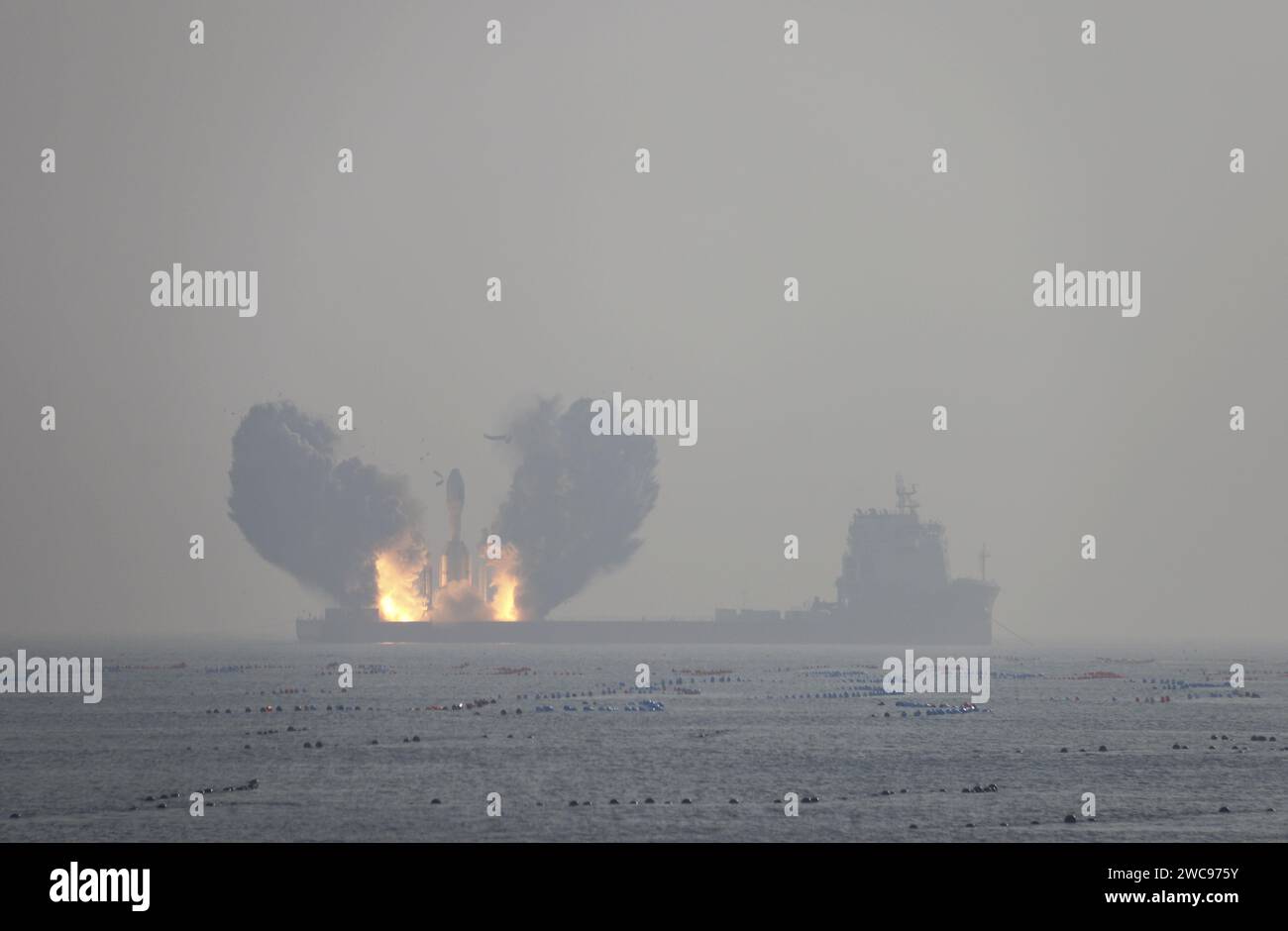 The Gravity 1 rocket, the world's most powerful solid-propellant launch ...