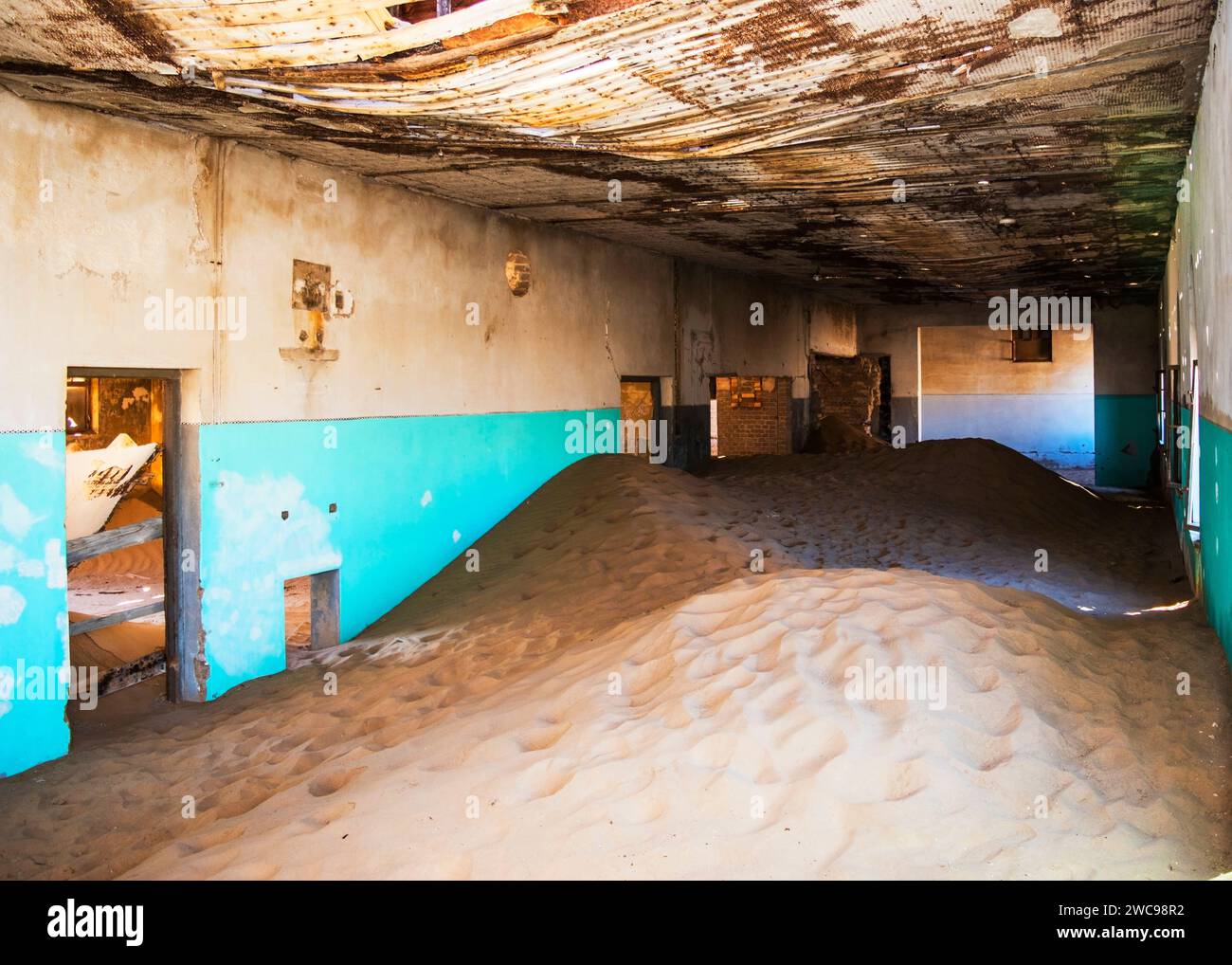Kolmanskop Ghost Town Namibia Sand-Filled Buildings Former Diamand ...