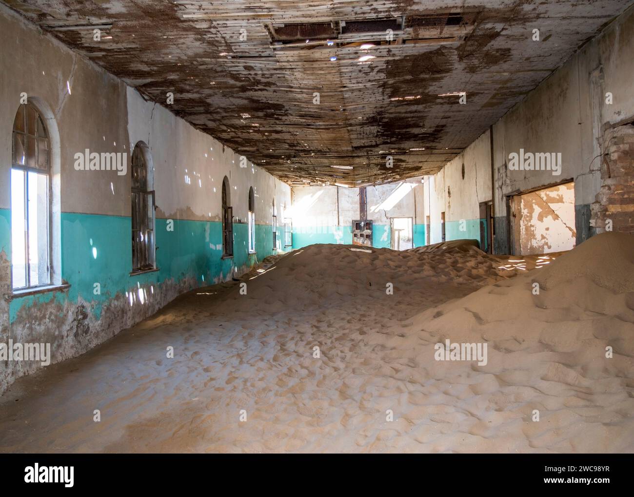 Kolmanskop Ghost Town Namibia Sand-Filled Buildings Former Diamand ...