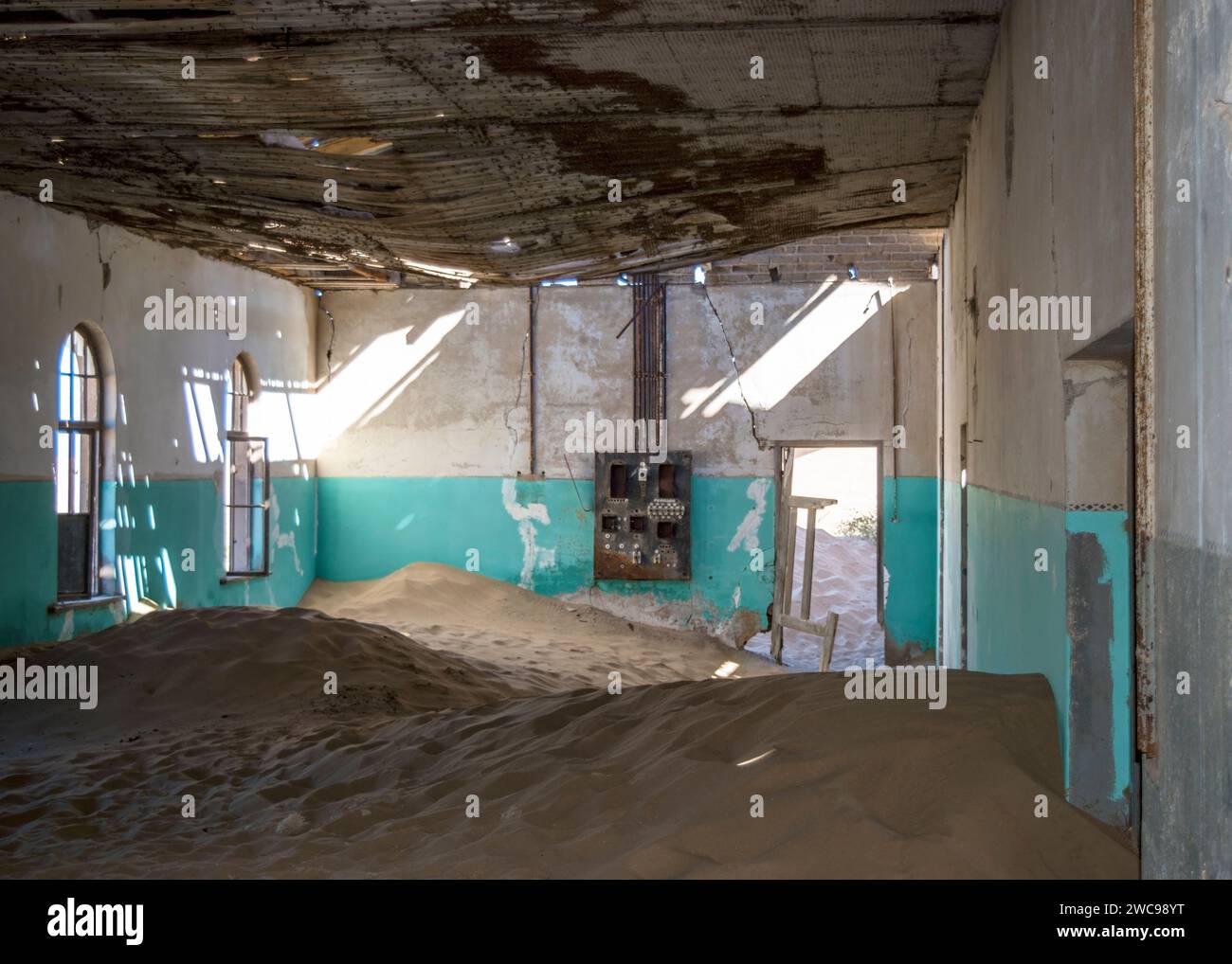 Kolmanskop Ghost Town Namibia Sand-Filled Buildings Former Diamand ...