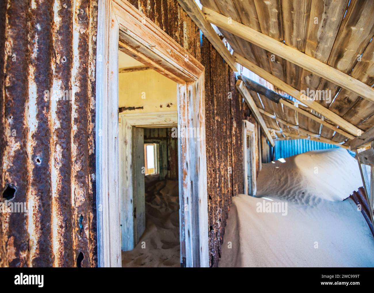 Kolmanskop Ghost Town Namibia Sand-Filled Buildings Former Diamand ...