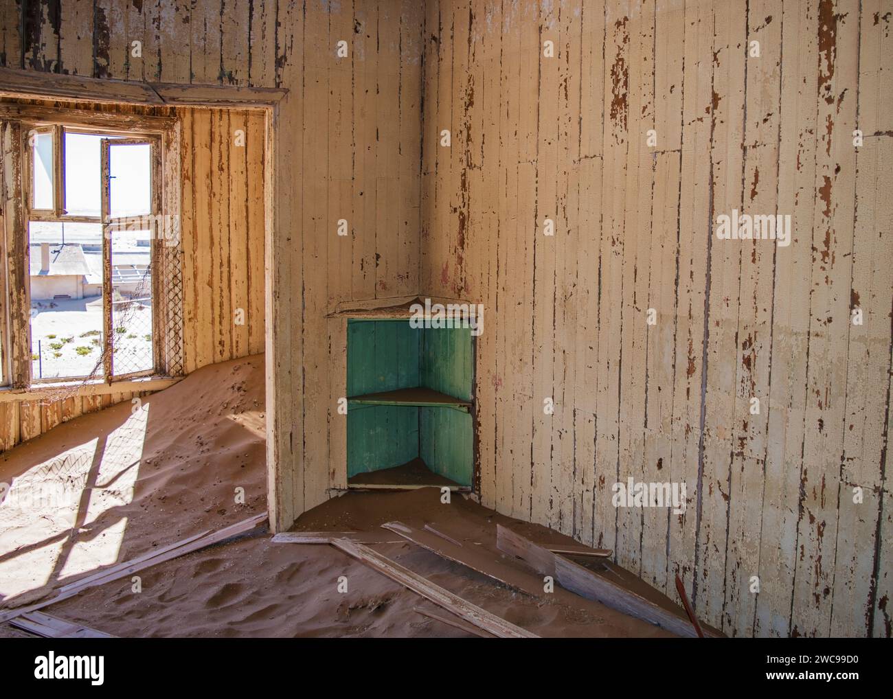 Kolmanskop Ghost Town Namibia Sand-Filled Buildings Former Diamand ...