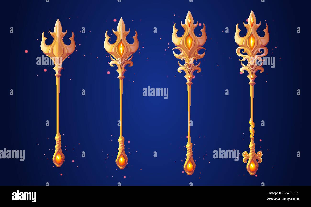 Trident stick Stock Vector Images - Alamy
