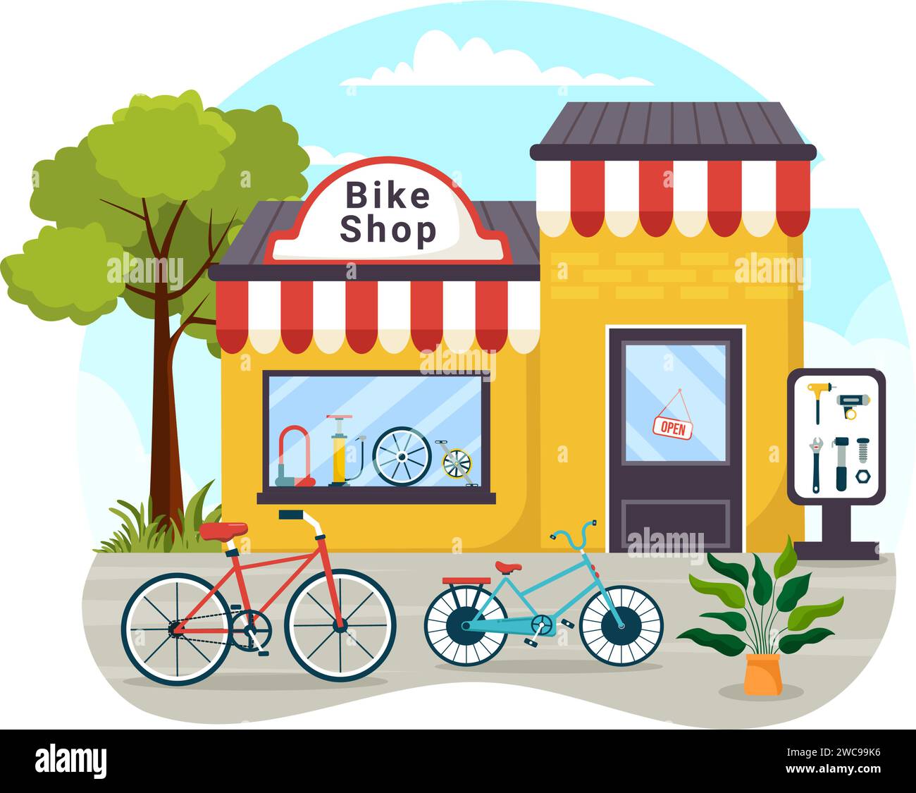 Vintage cycles Stock Vector Images - Alamy
