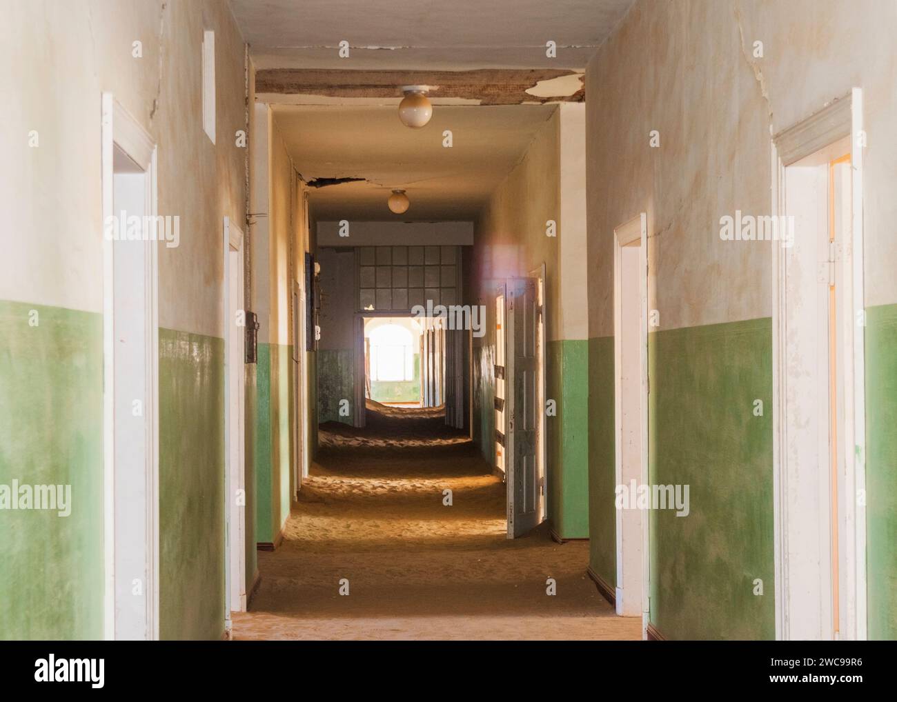 Kolmanskop Ghost Town Namibia Sand-Filled Buildings Former Diamand ...