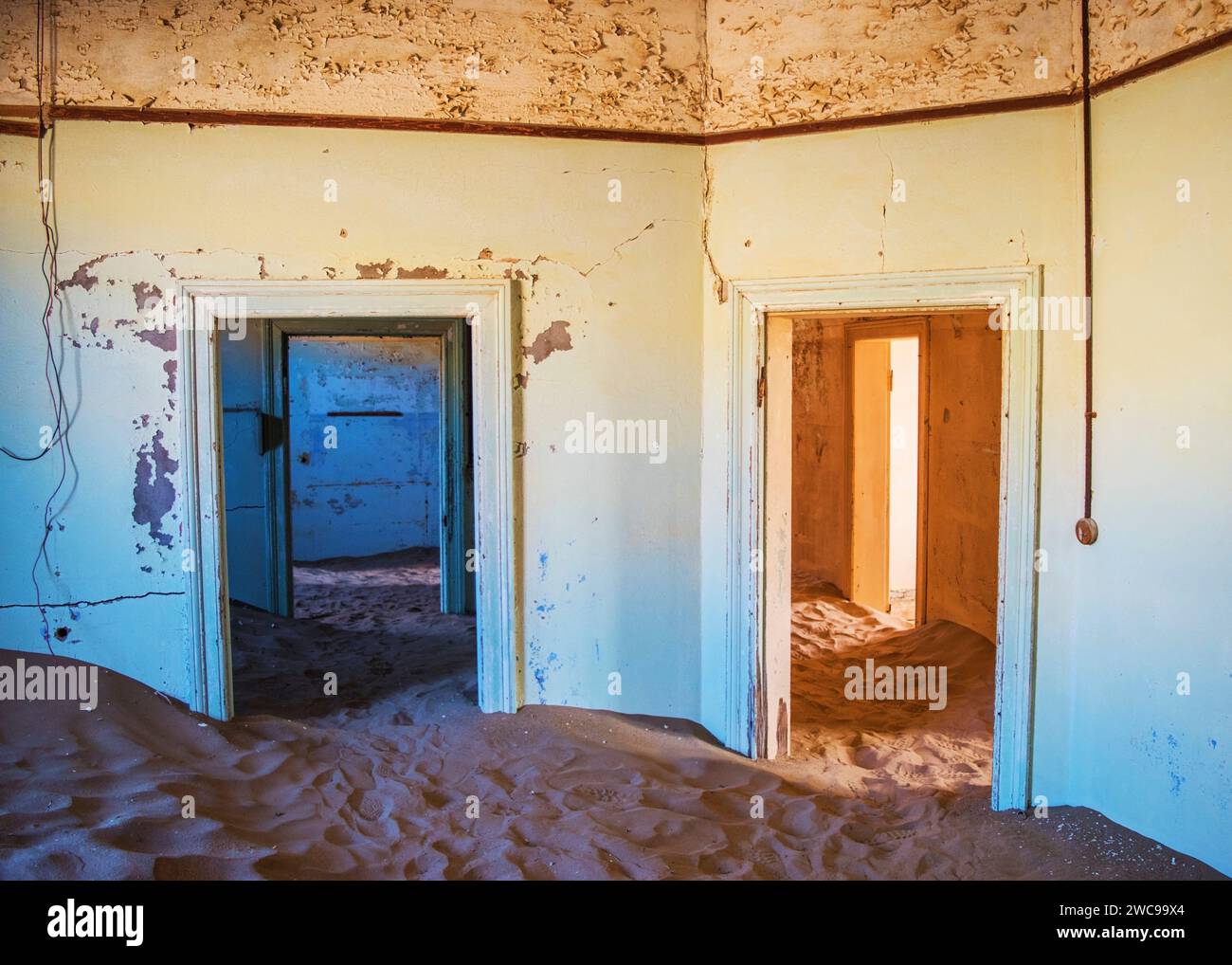 Kolmanskop Ghost Town Namibia Sand-Filled Buildings Former Diamand ...