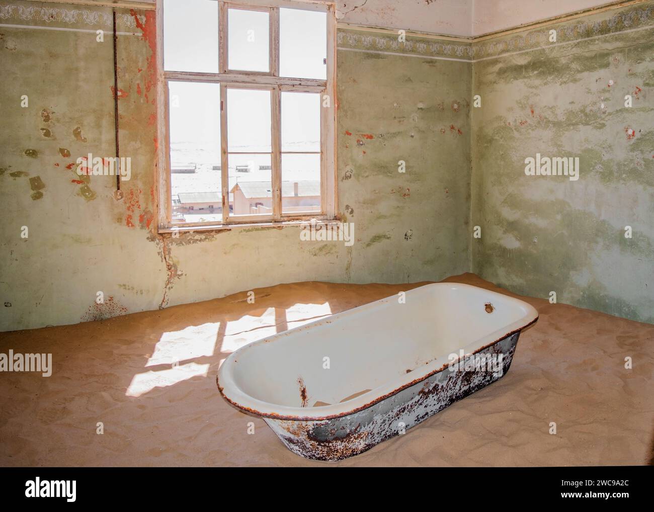 Kolmanskop Ghost Town Namibia Sand-Filled Buildings Former Diamand ...