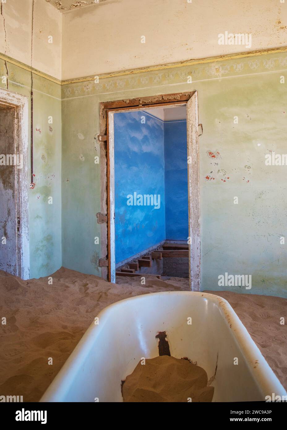 Kolmanskop Ghost Town Namibia Sand-Filled Buildings Former Diamand ...