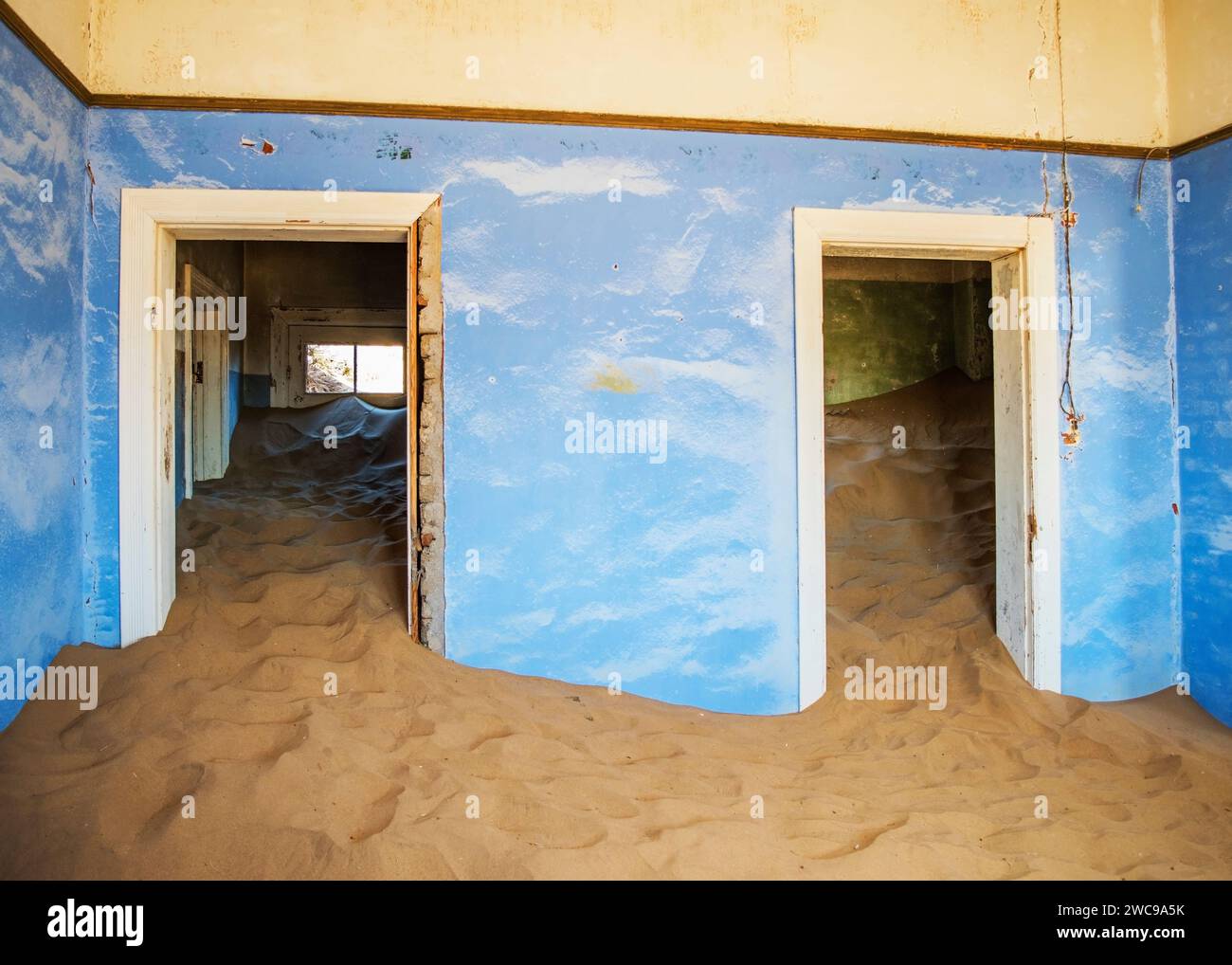 Kolmanskop Ghost Town Namibia Sand-Filled Buildings Former Diamand ...