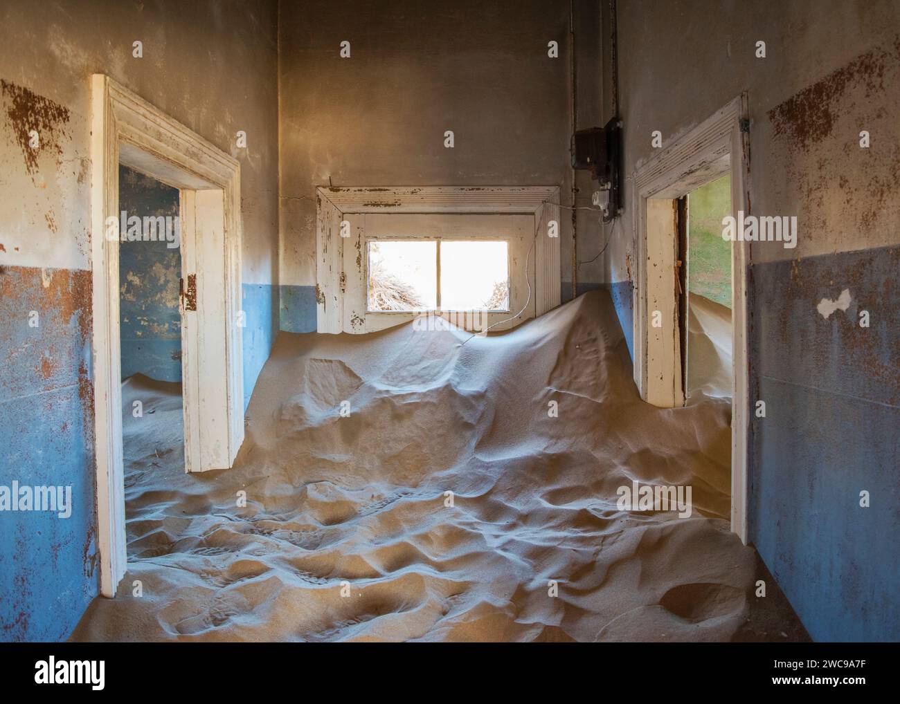 Kolmanskop Ghost Town Namibia Sand-Filled Buildings Former Diamand ...