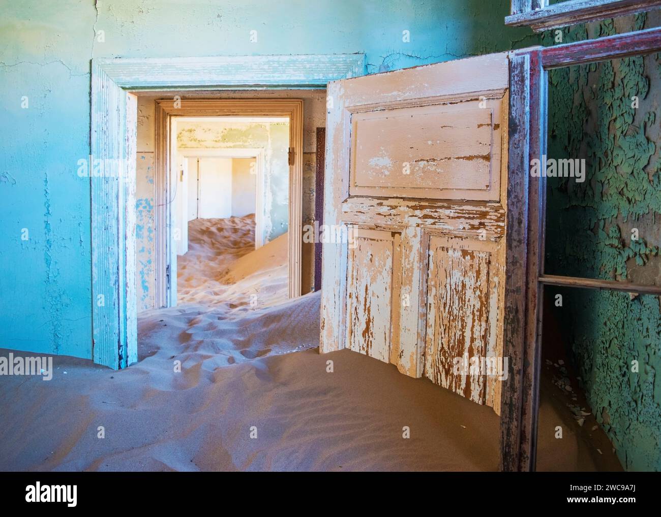 Kolmanskop Ghost Town Namibia Sand-Filled Buildings Former Diamand ...