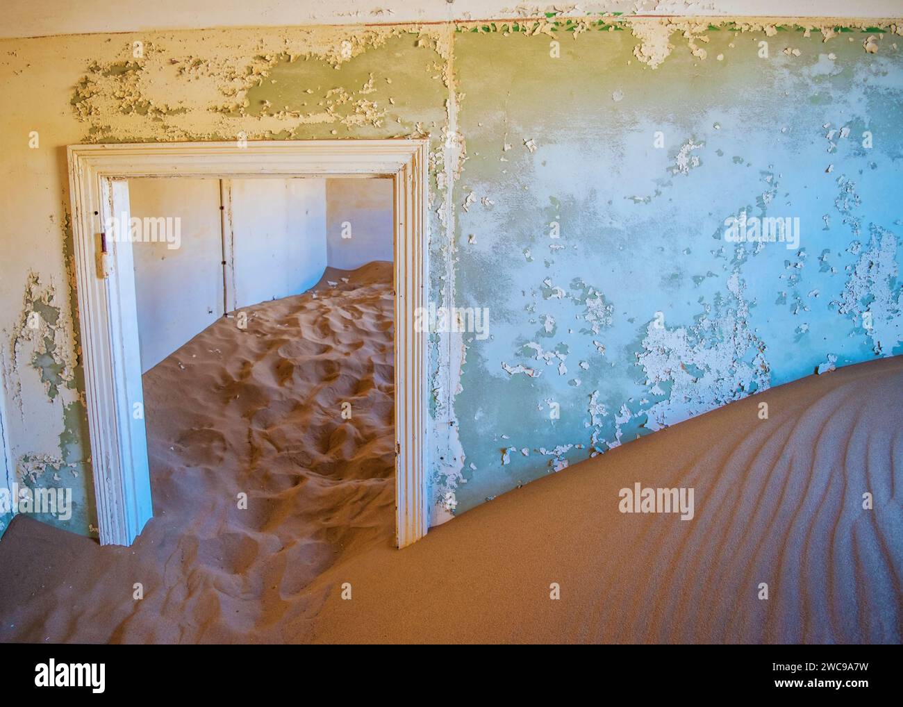 Kolmanskop Ghost Town Namibia Sand-Filled Buildings Former Diamand ...