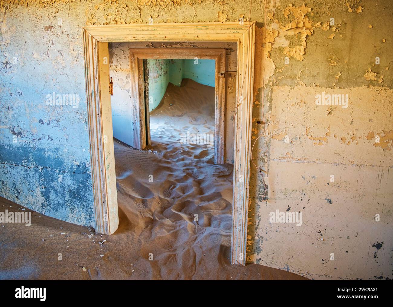 Kolmanskop Ghost Town Namibia Sand-Filled Buildings Former Diamand ...