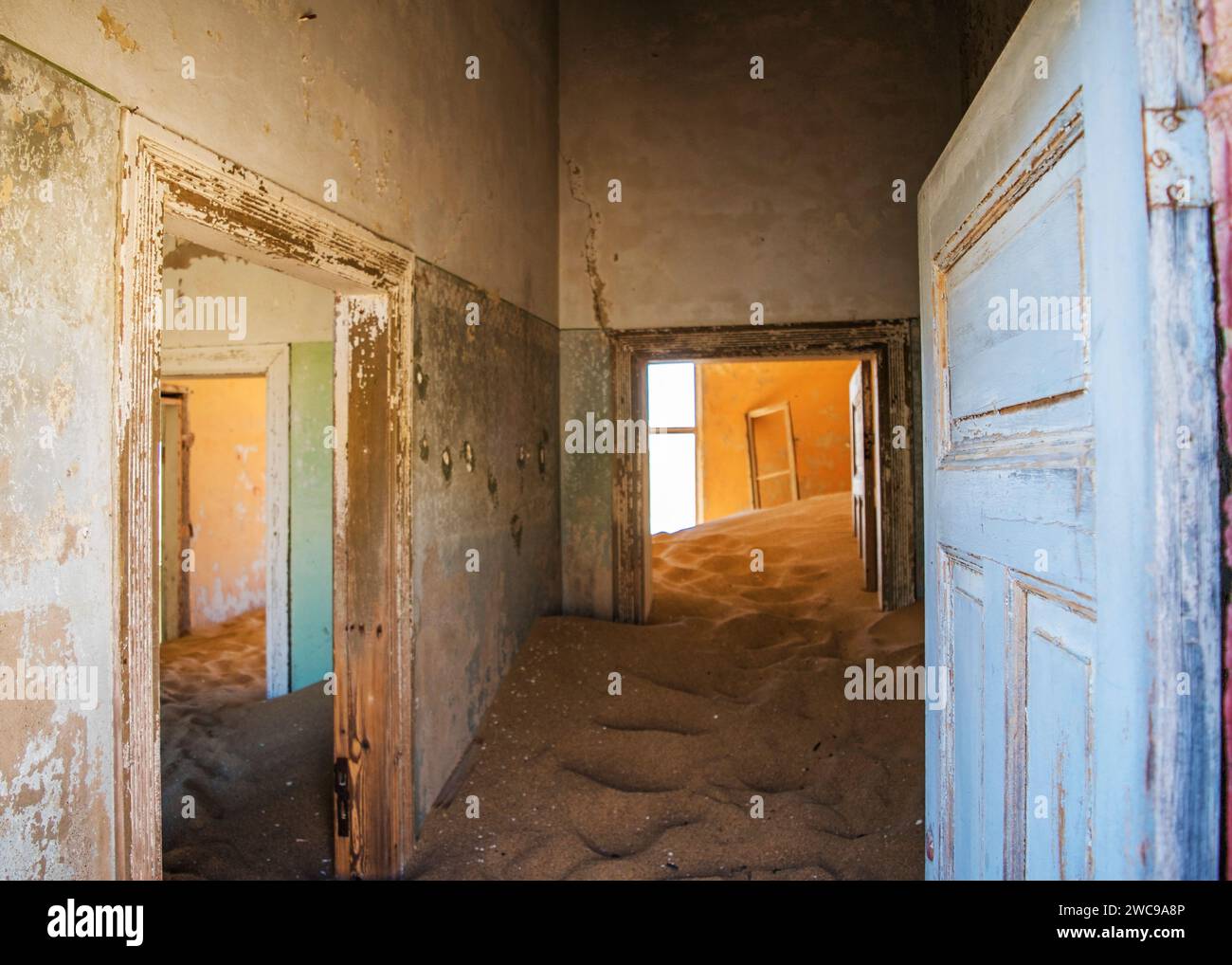 Kolmanskop Ghost Town Namibia Sand-Filled Buildings Former Diamand ...