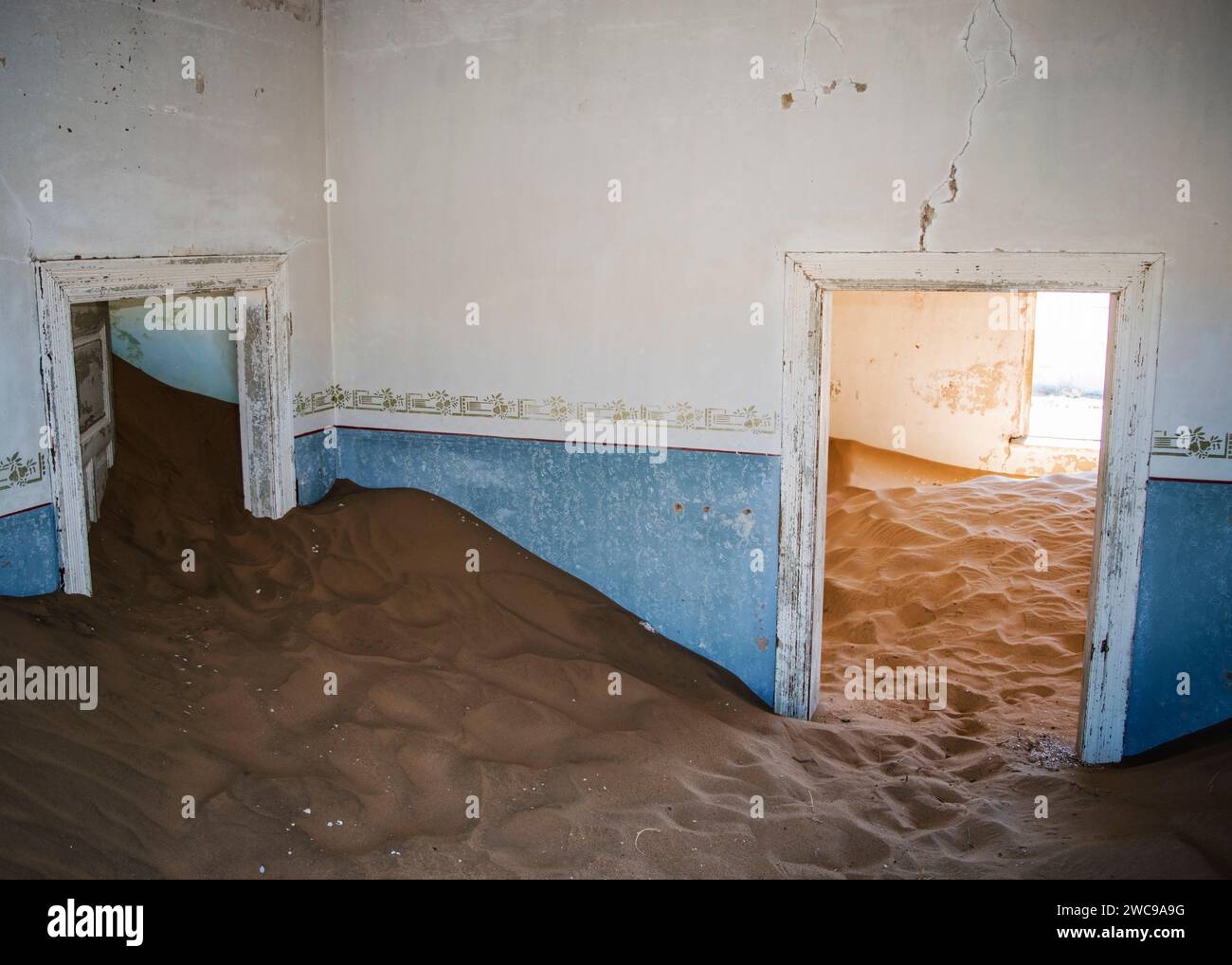 Kolmanskop Ghost Town Namibia Sand-Filled Buildings Former Diamand ...
