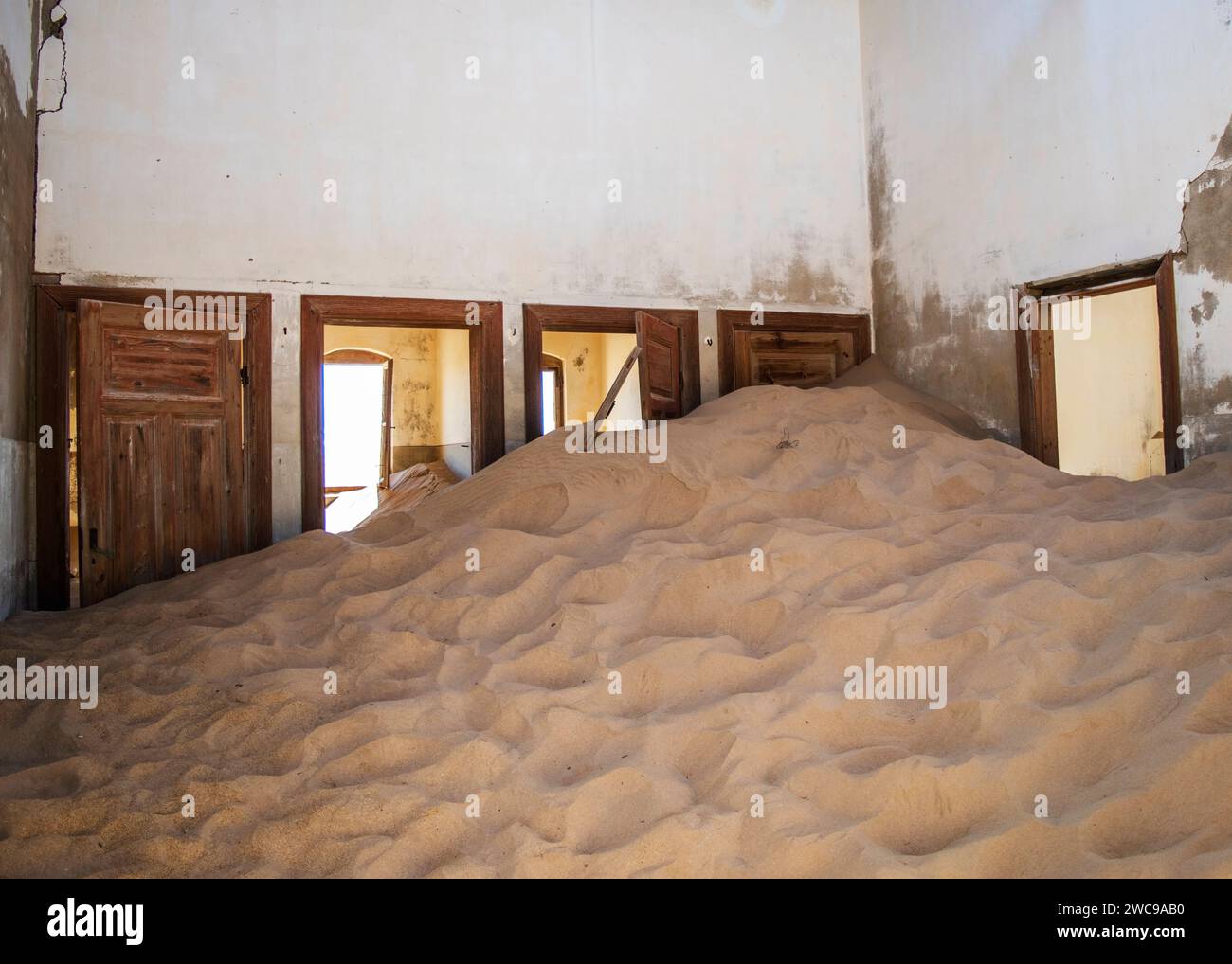 Kolmanskop Ghost Town Namibia Sand-Filled Buildings Former Diamand ...