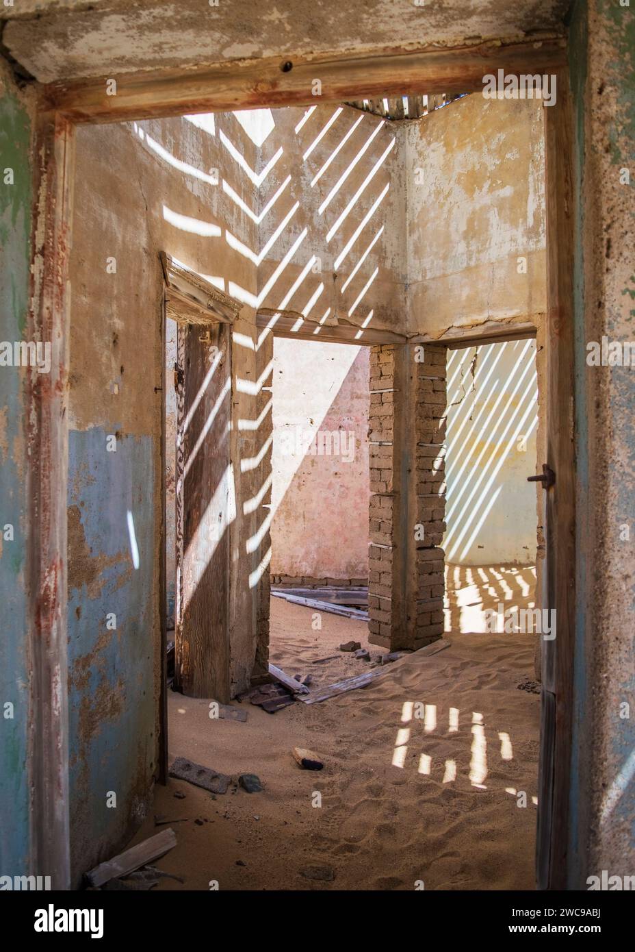Kolmanskop Ghost Town Namibia Sand-Filled Buildings Former Diamand ...