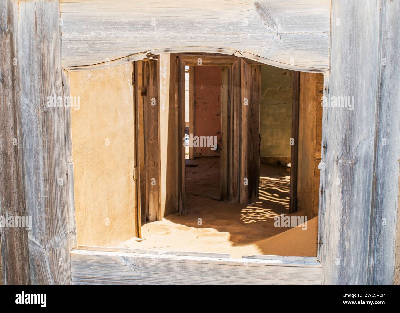 Kolmanskop Ghost Town Namibia Sand-Filled Buildings Former Diamand ...