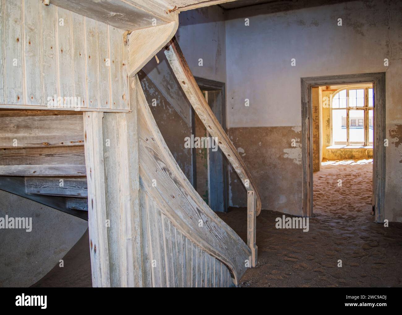 Kolmanskop Ghost Town Namibia Sand-Filled Buildings Former Diamand ...