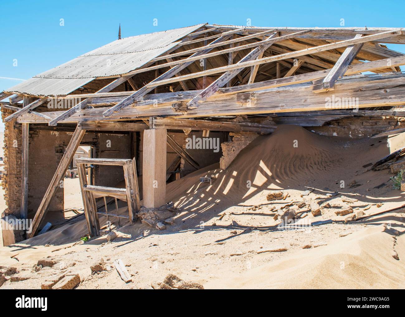 Kolmanskop Ghost Town Namibia Sand-Filled Buildings Former Diamand ...