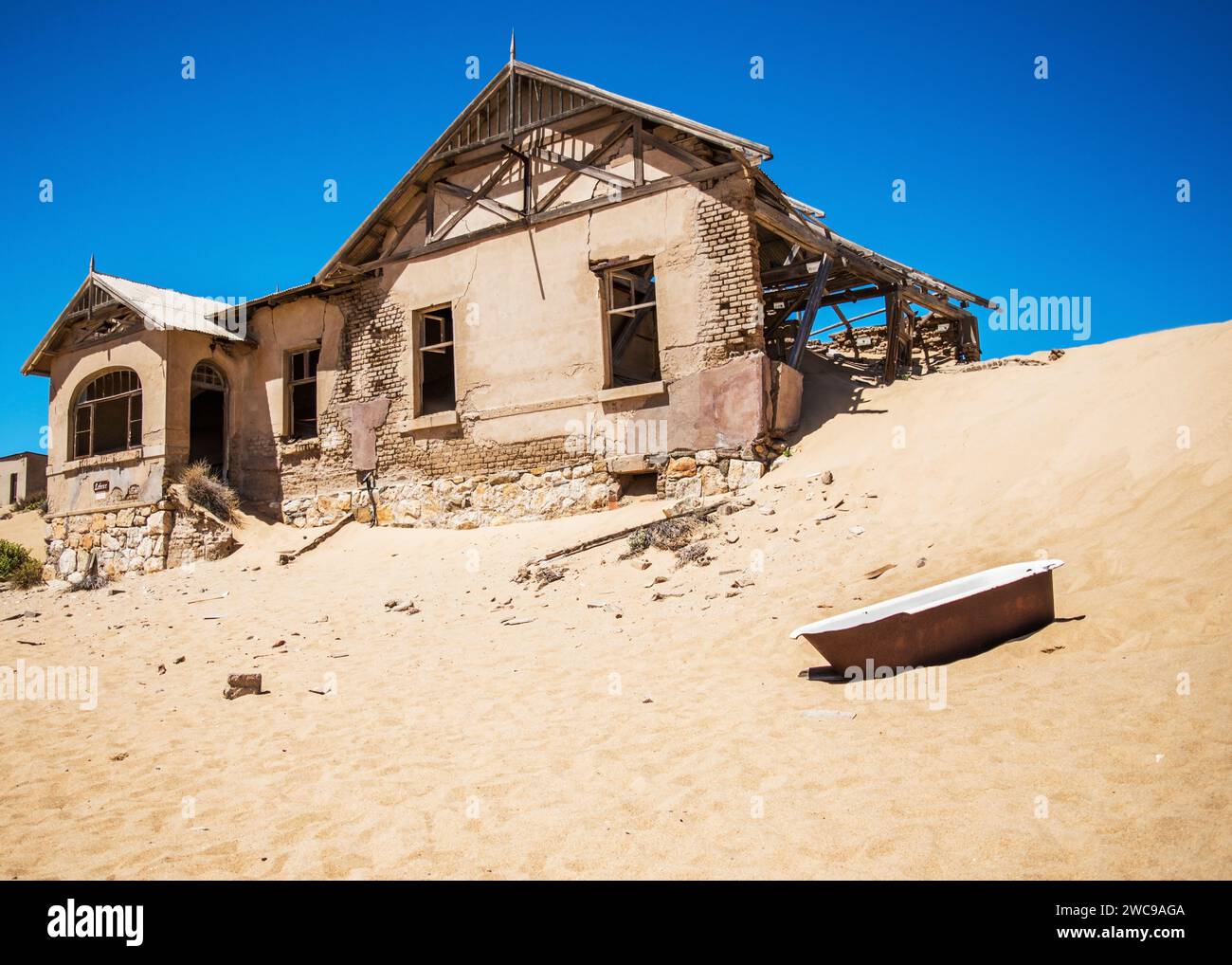 Kolmanskop Ghost Town Namibia Sand-Filled Buildings Former Diamand ...