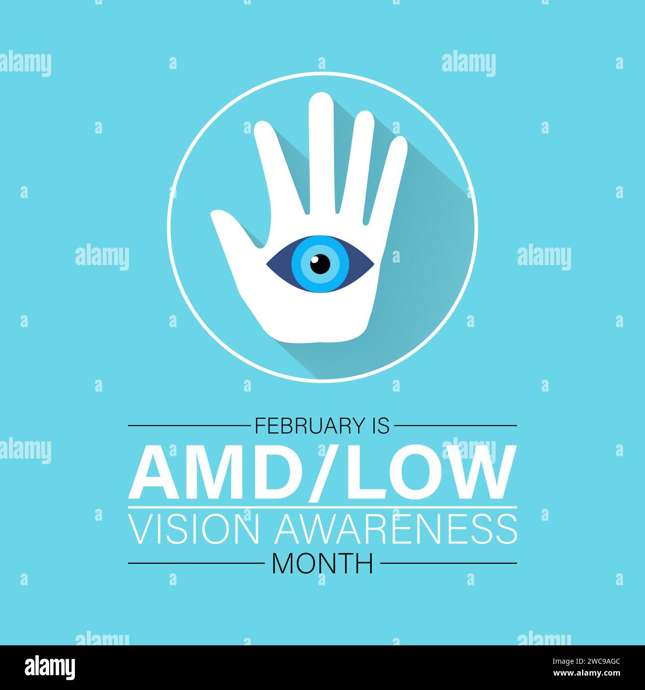 Amd/low vision awareness month observed every year in month of february ...