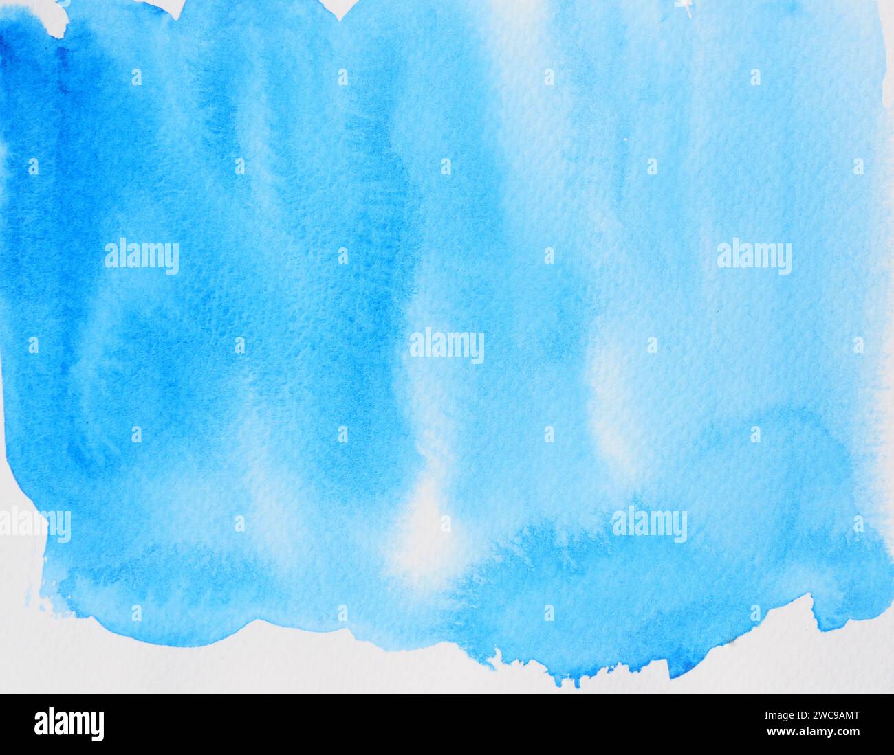 Abstract background and texture pattern blue a color flow on white ...