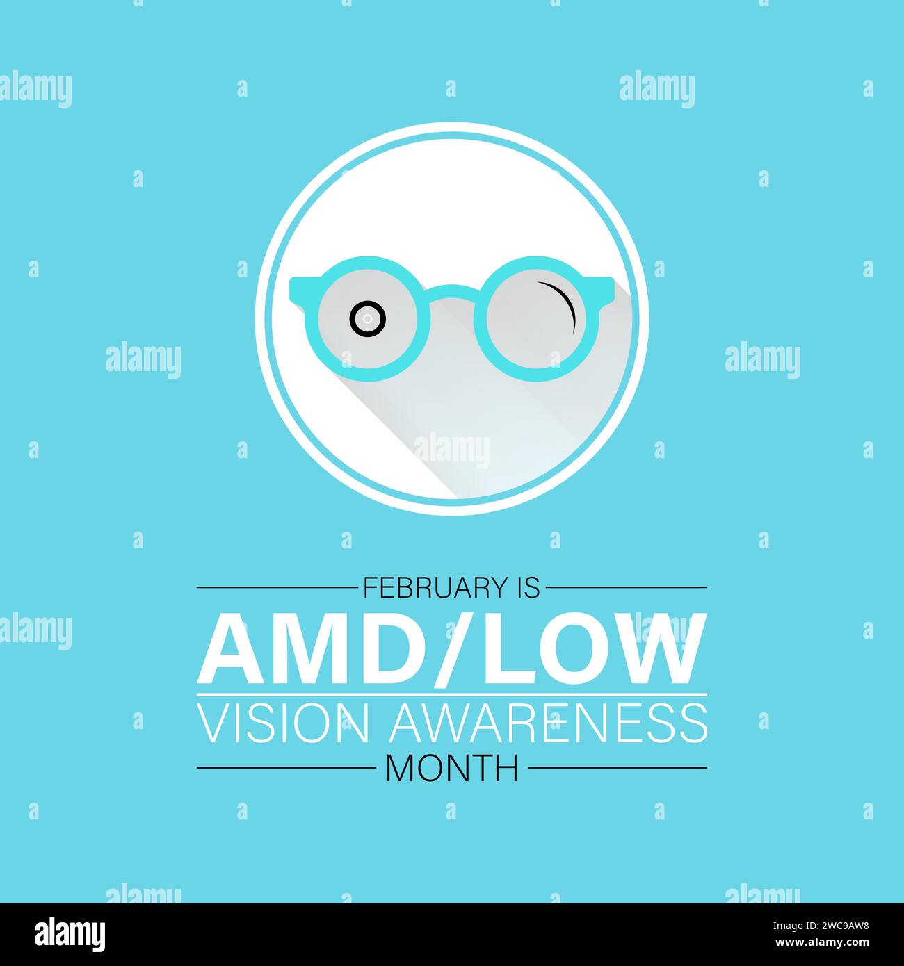 Amd/low vision awareness month observed every year in month of february ...
