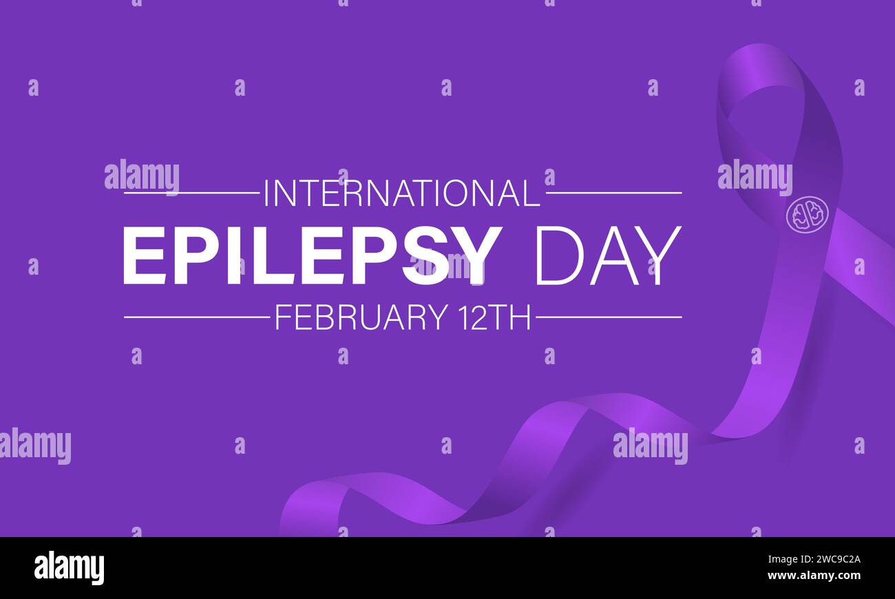 International Epilepsy Day observed every year on february 12. Vector ...