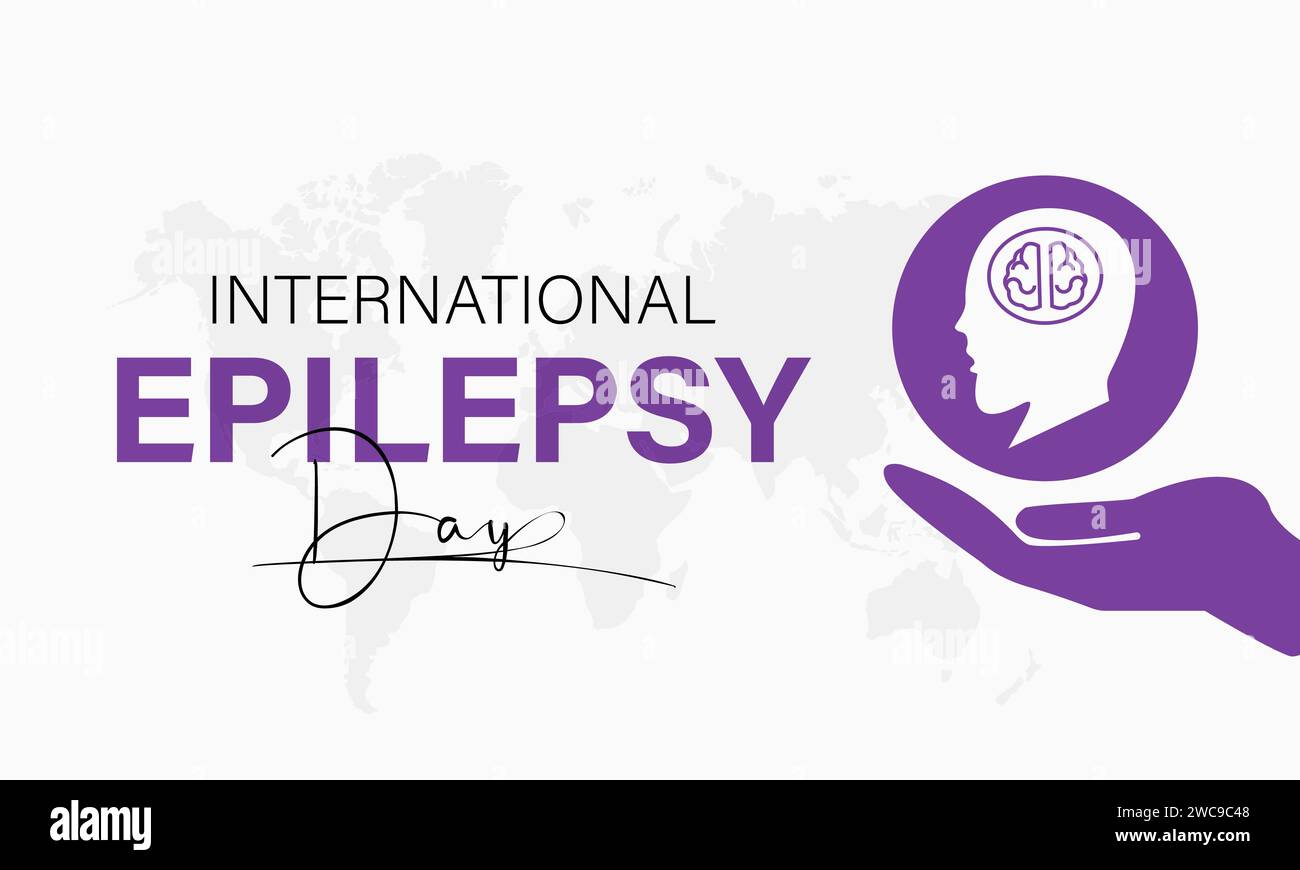 International Epilepsy Day observed every year on february 12. Vector ...