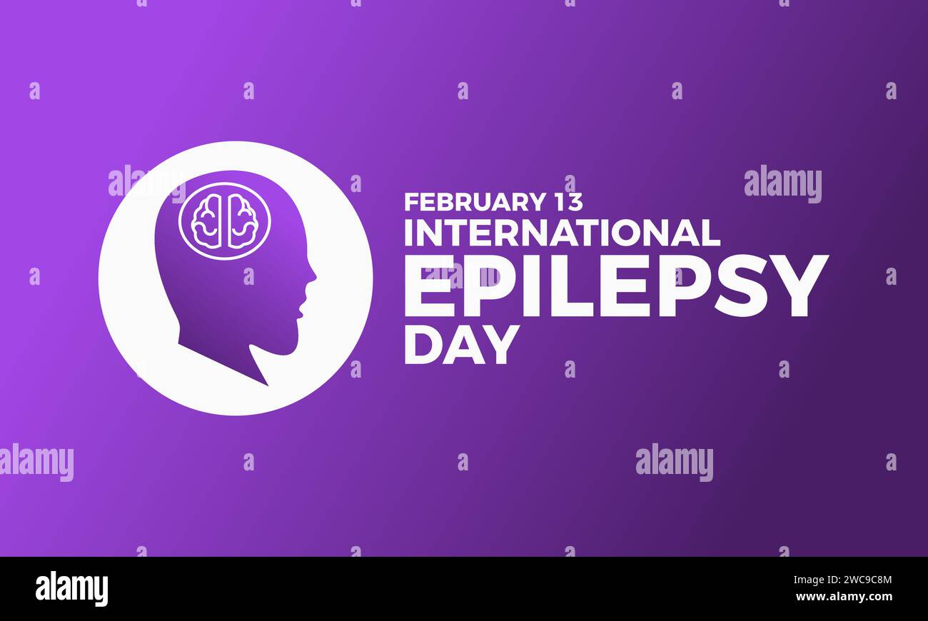 International Epilepsy Day observed every year on february 12. Vector ...