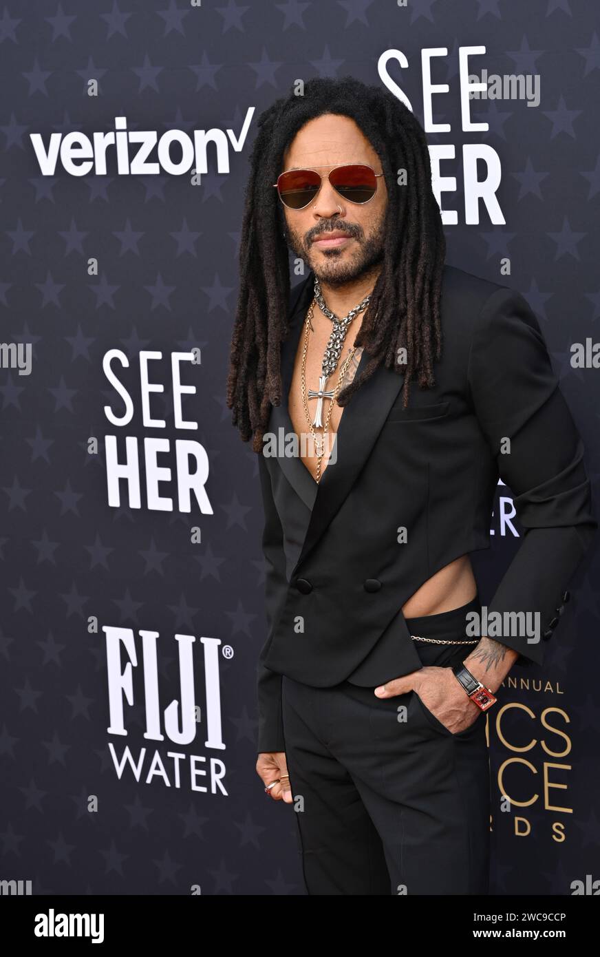 Santa Monica, USA. 14th Jan, 2024. SANTA MONICA, USA. January 14, 2024 ...