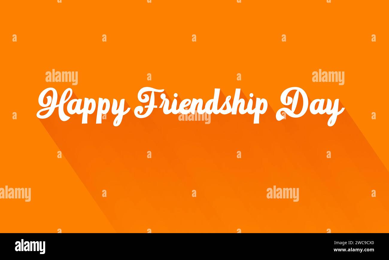 National Friendship Day February celebrated on 11th February. Vector ...