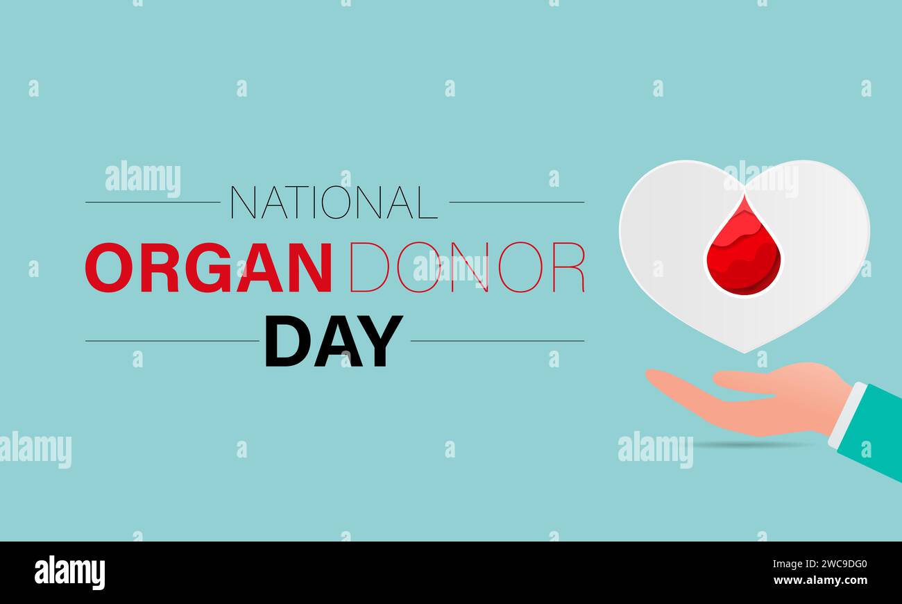 Organ Donor Day observed every year on february 14. Vector health ...