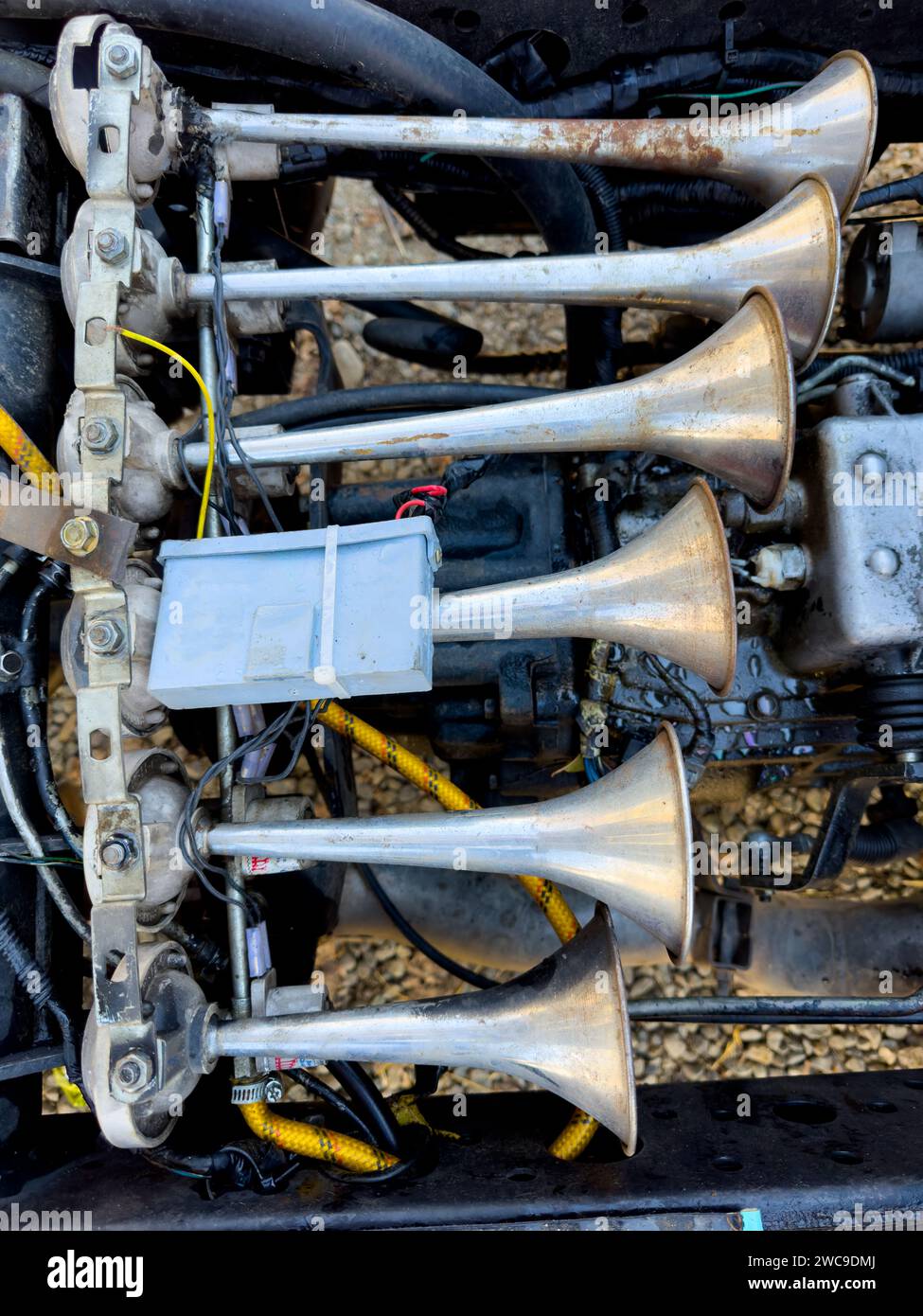 Pipe air pressure horn hi-res stock photography and images - Alamy