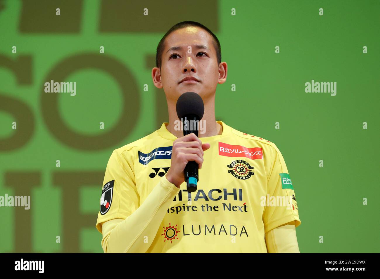 Chiba, Japan. 13th Jan, 2024. Takuya Shimamura (Reysol) Football/Soccer ...