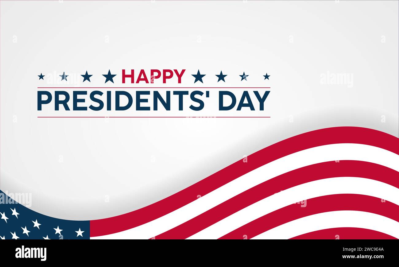 Presidents' Day celebrated every year of 19th February. American ...
