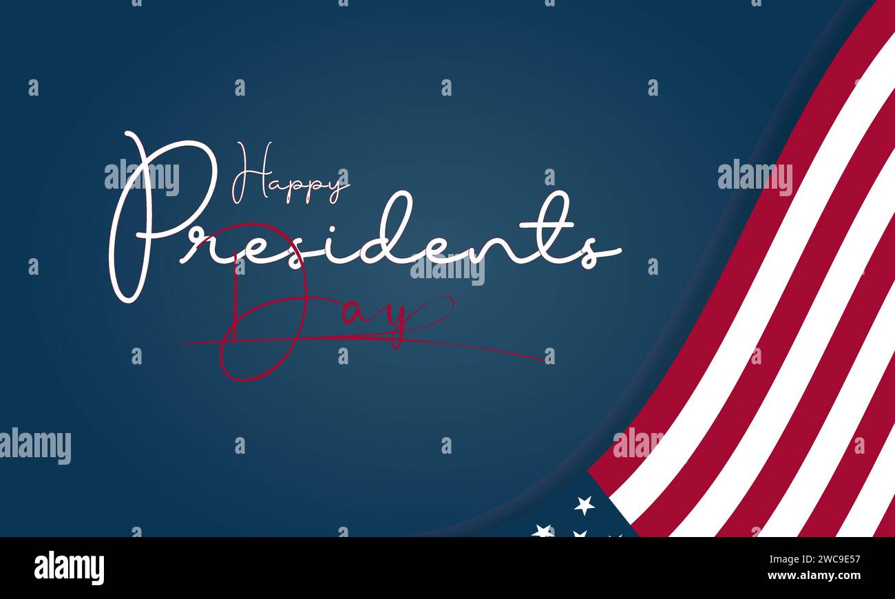 Presidents' Day celebrated every year of 19th February. American ...